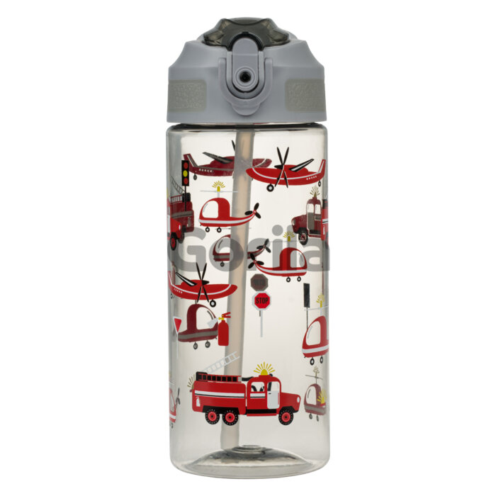 Tritanová fľaša na nápoje so slamkou Baagl Záchranári za 13,05€ | Gorila