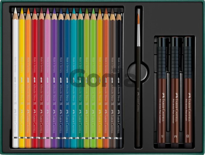 Pastelky akvarelové A.Dürer & Pitt Artist Pen set 21x za 40,50€ | Gorila