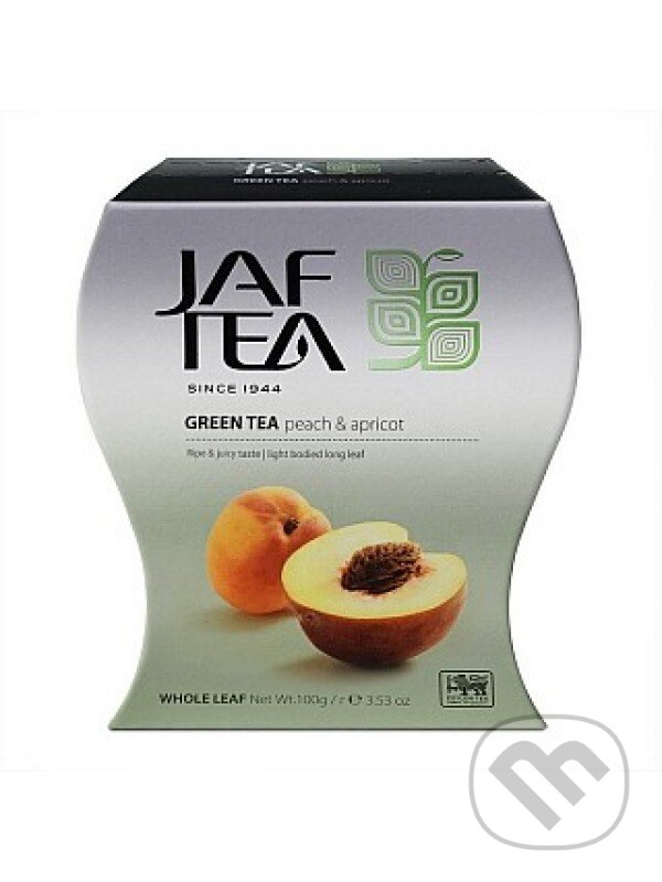 2655 JAFTEA Green Peach Apricot pap. 100g | Kávy a čaje z Martinusu